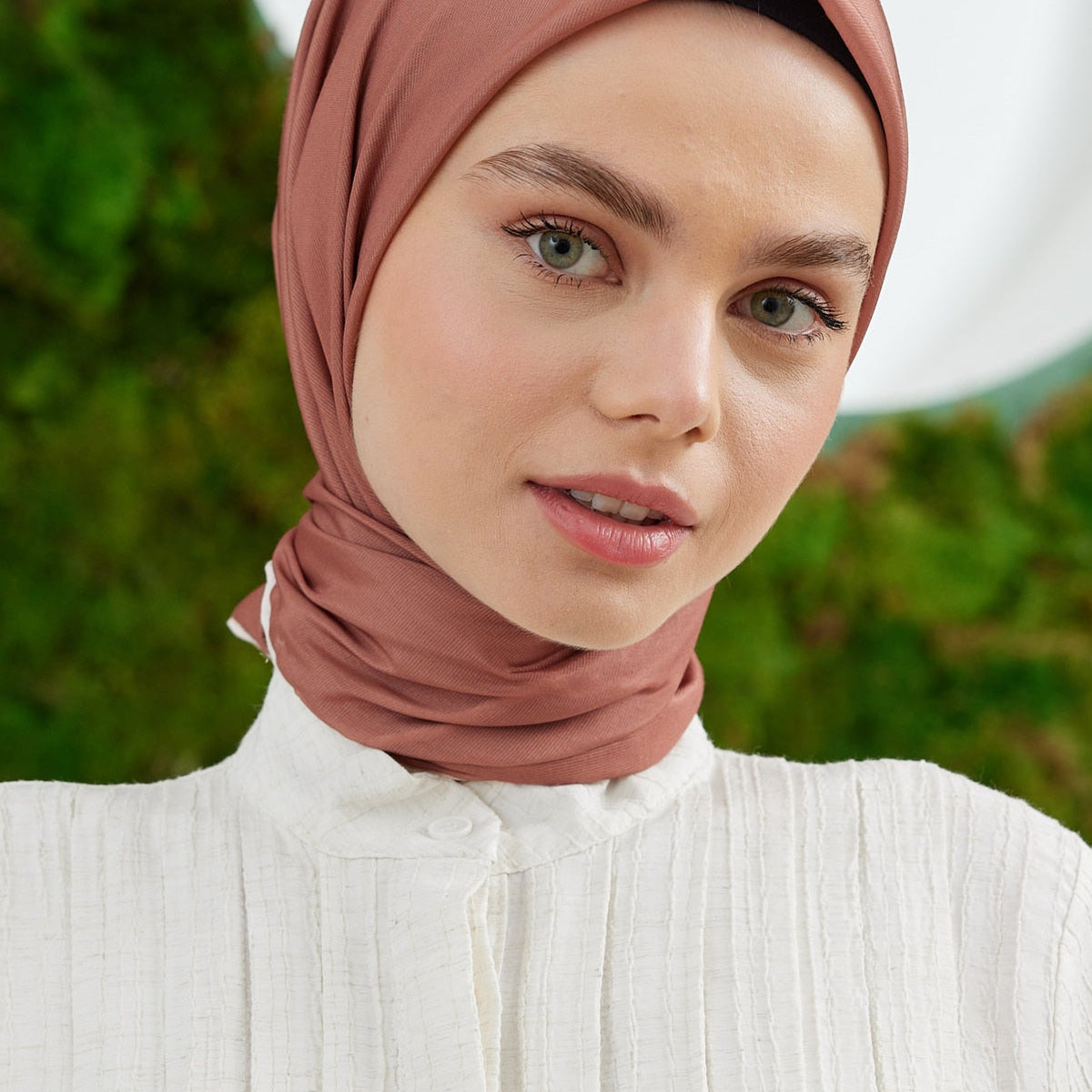 Pro Line Düz Renk Eşarp - Karamel – Emproyal